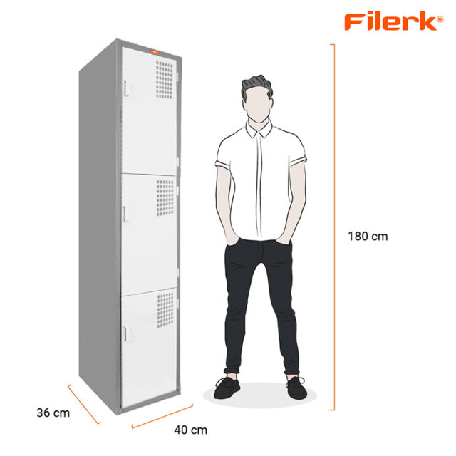 Locker Chico Filerk Serie J3A 15 Puertas - Filerk - Lockers Metálicos ...
