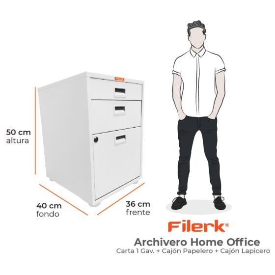 Archivero Metálico Filerk con Correderas 4 Gavetas Oficio – Arena – EKO ...